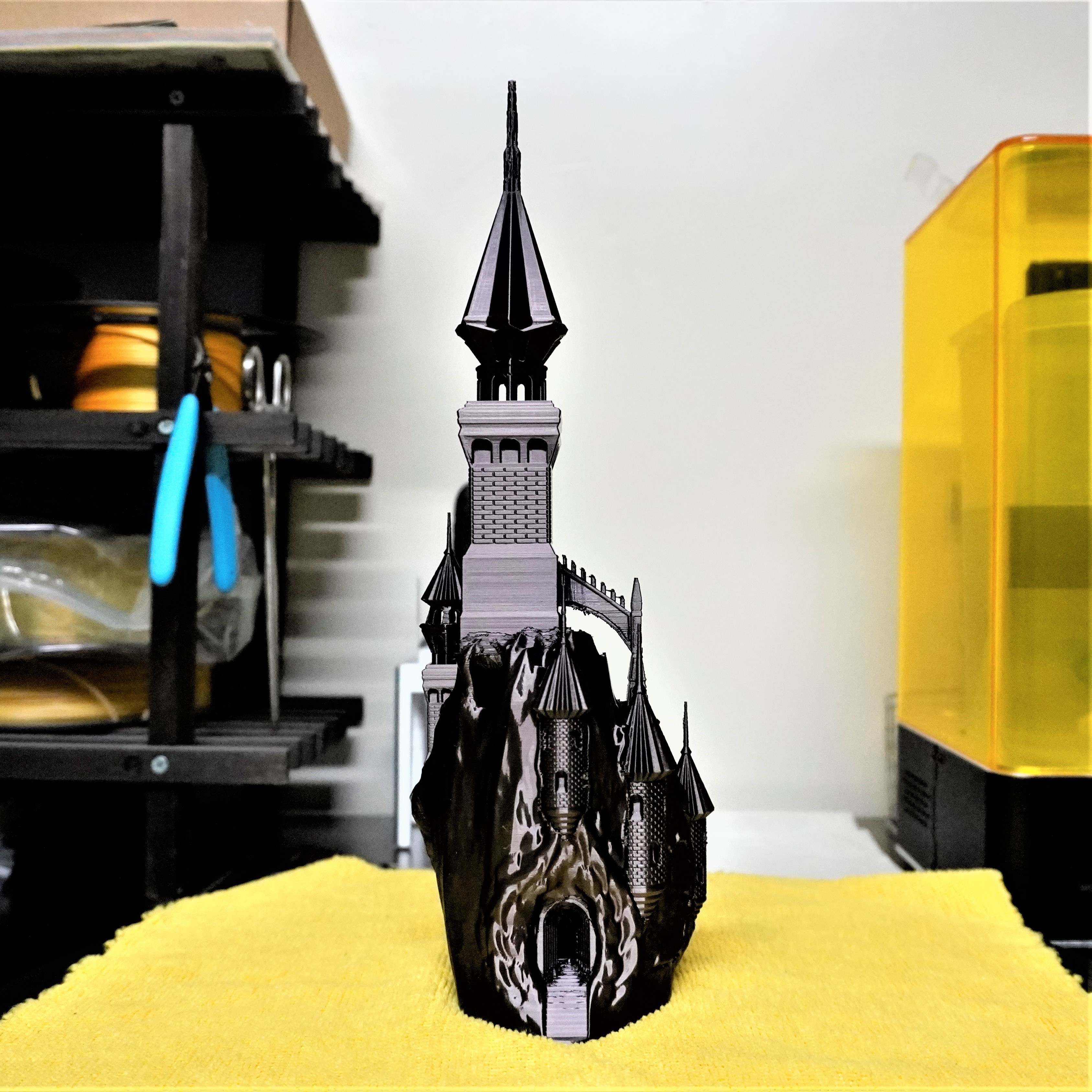 Работа The Golden Towers с возможностью распечатки в 3D • Сделано на 3D ...