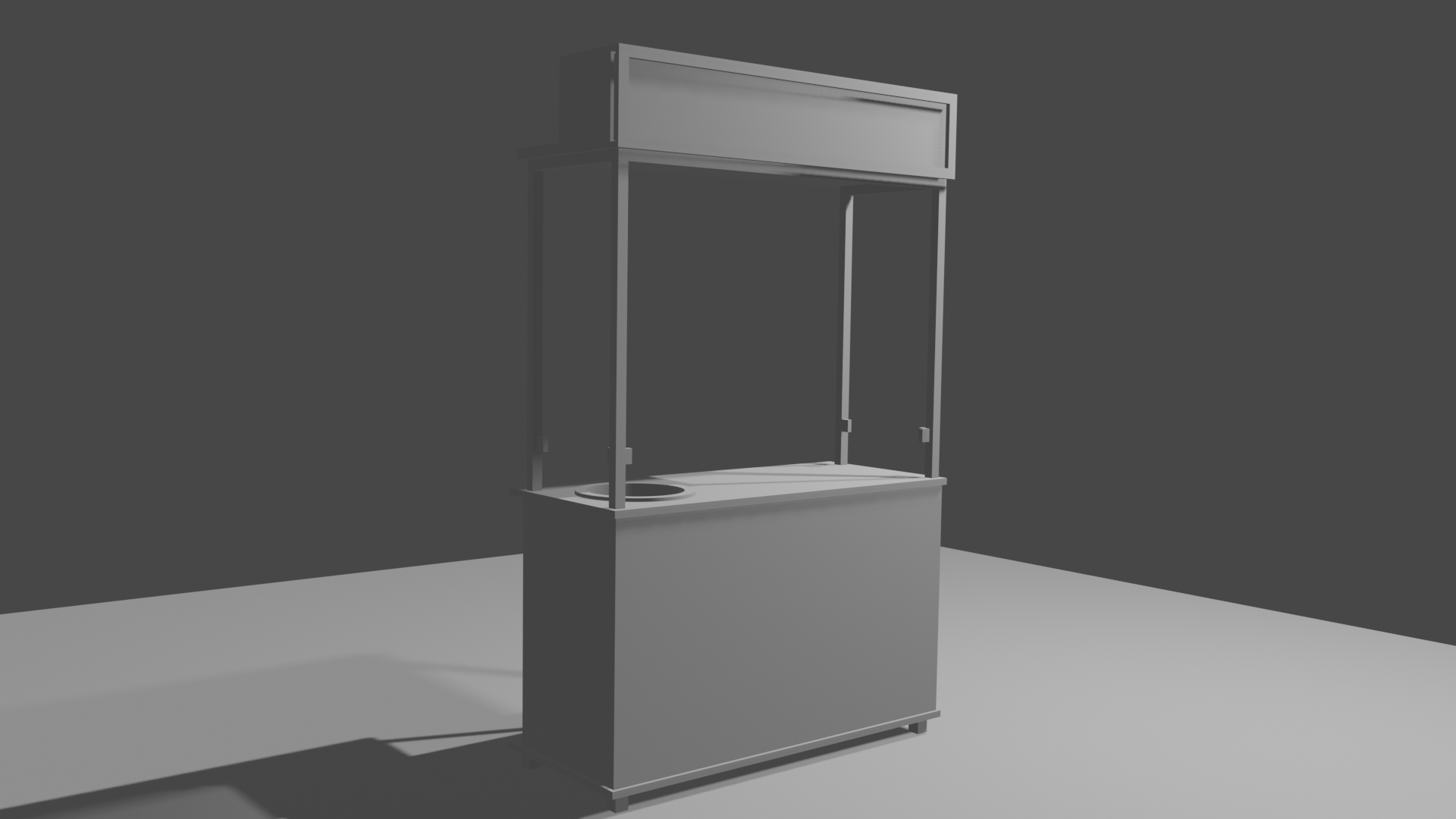Free STL file Street Hawker Stall 🏠 ・3D printer design to download・Cults
