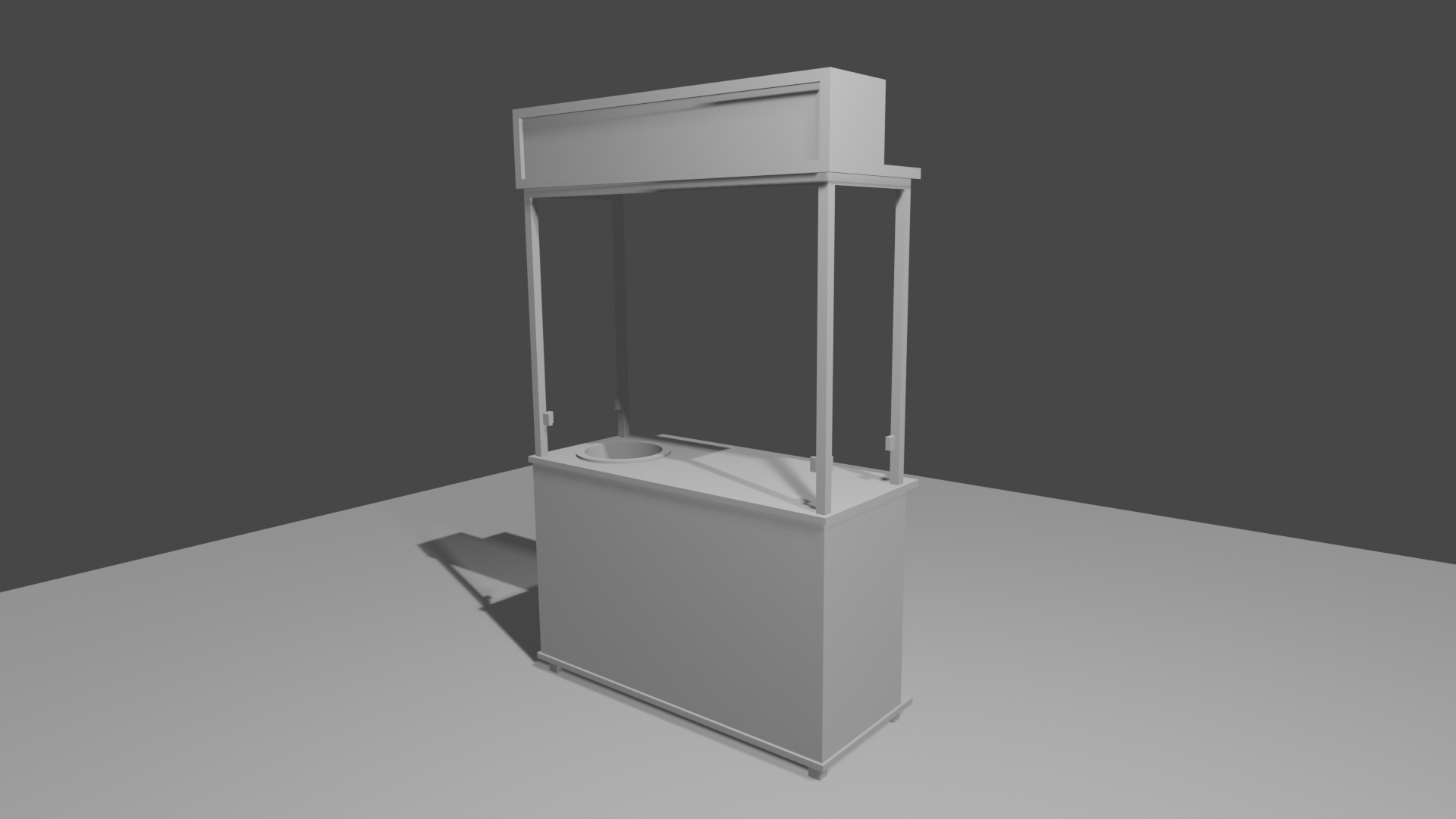 Free STL file Street Hawker Stall 🏠 ・3D printer design to download・Cults