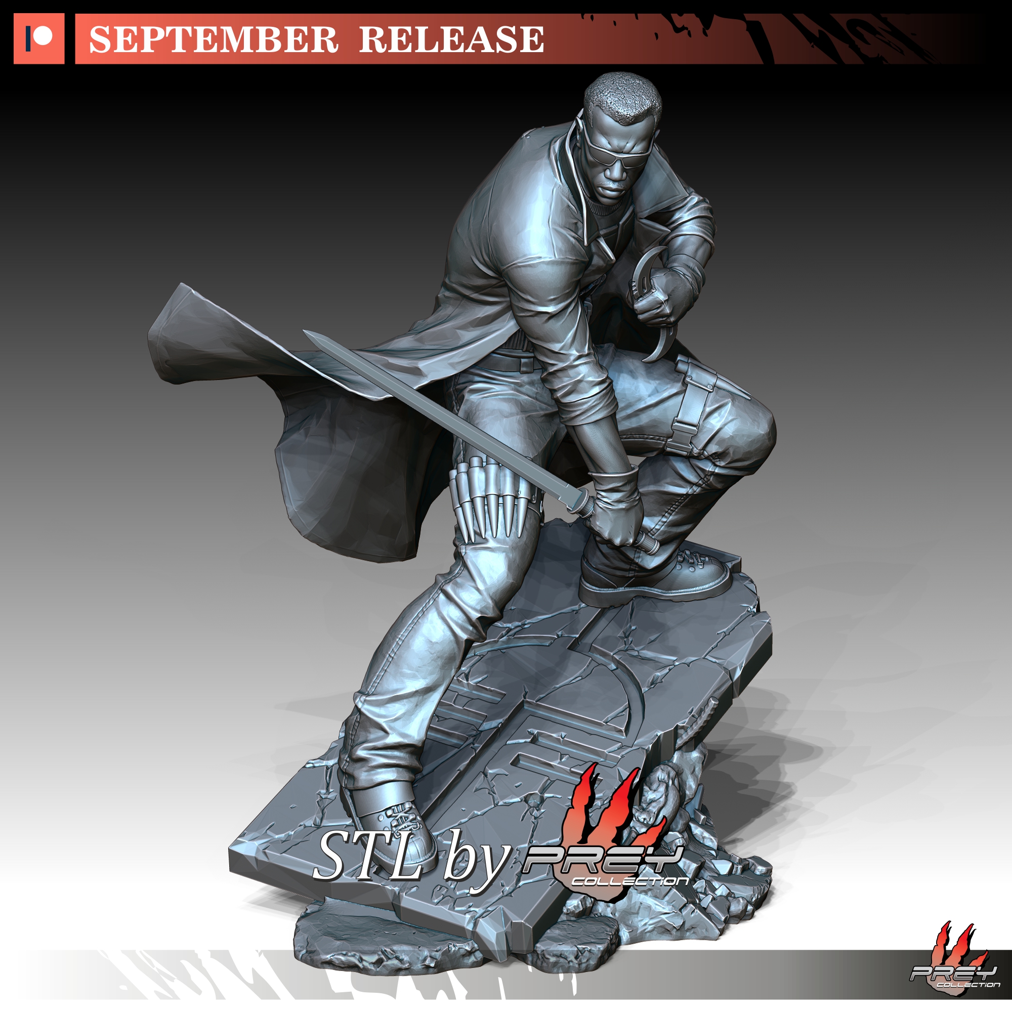 🦸 BLADE・ STL File for 3D printing・Cults