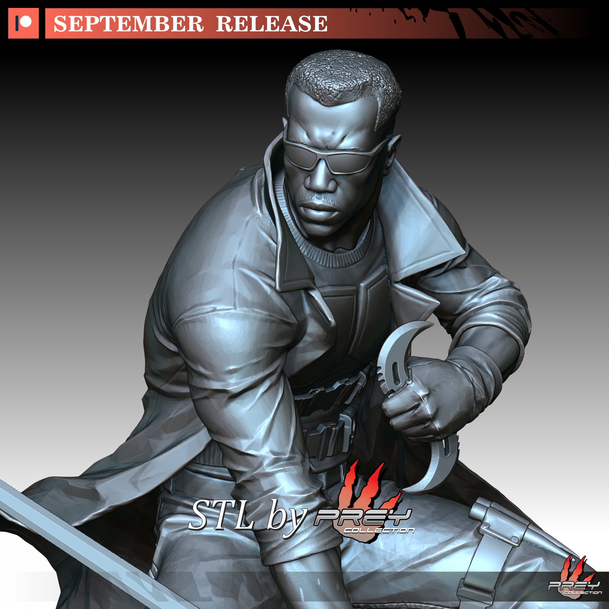 🦸 BLADE・ STL File for 3D printing・Cults