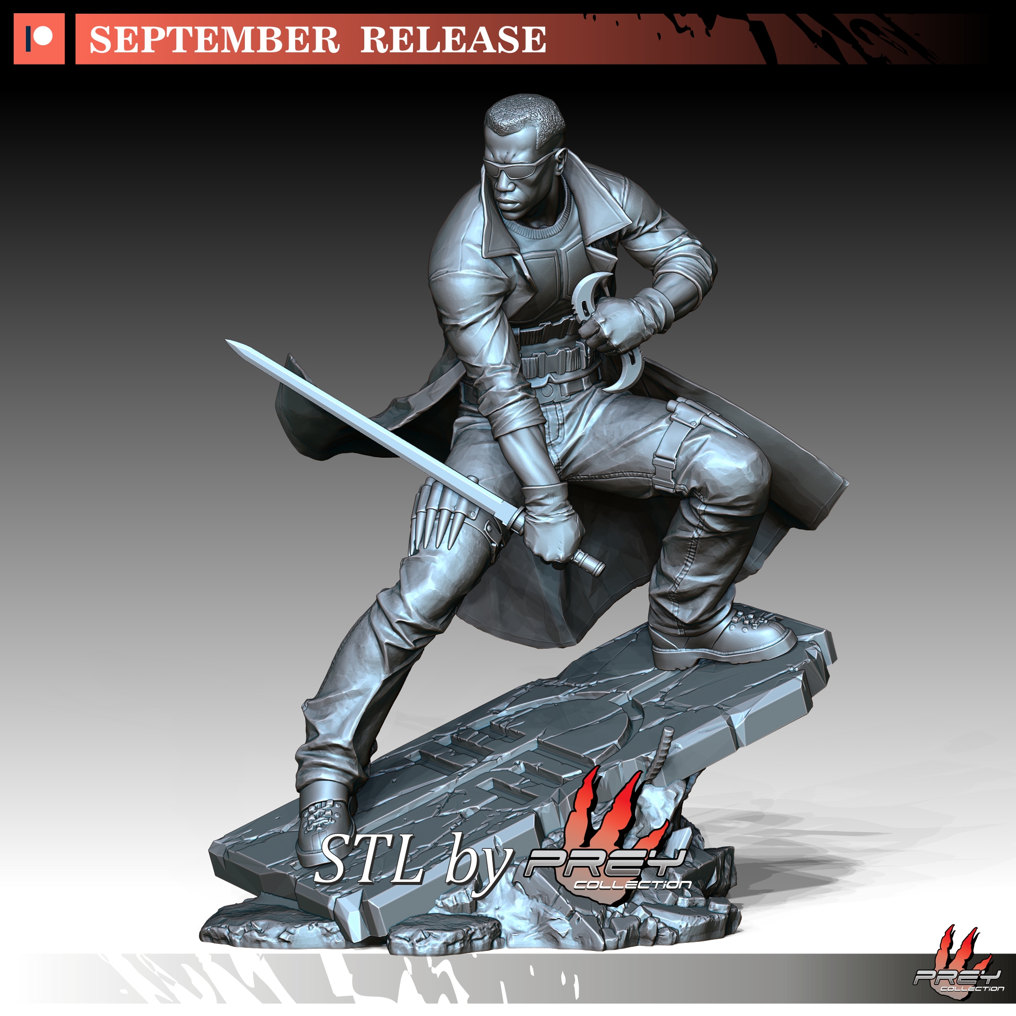 🦸 BLADE・ STL File for 3D printing・Cults