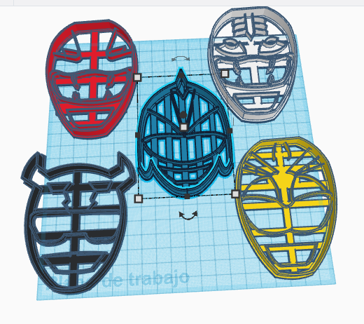 Archivo STL cortante para galletitas de power ranger negro 🍪 ・Diseño ...