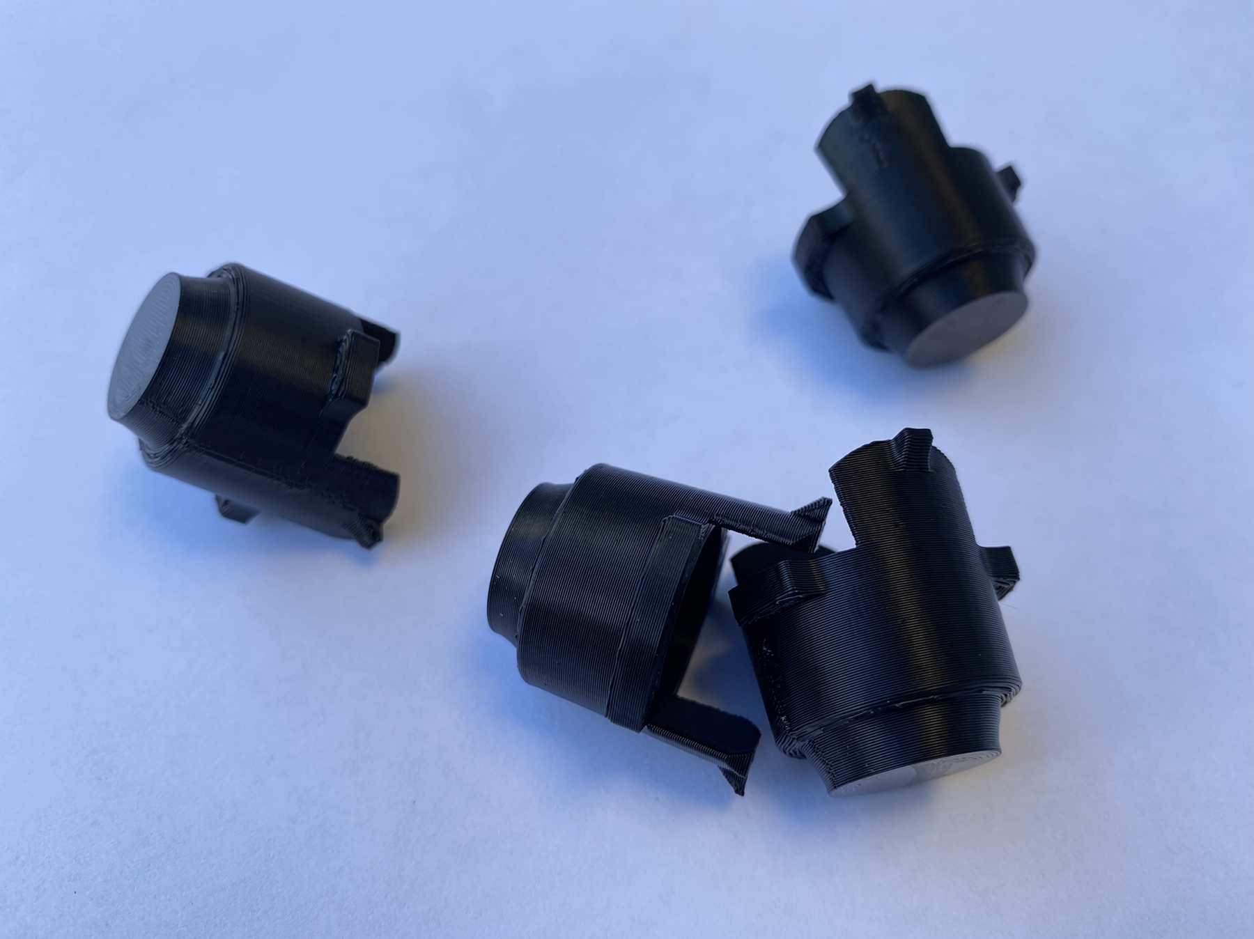 🅿️ Dummy Parking Sensor Hole Cover 18mm Front/Rear Bumper・ STL File for ...