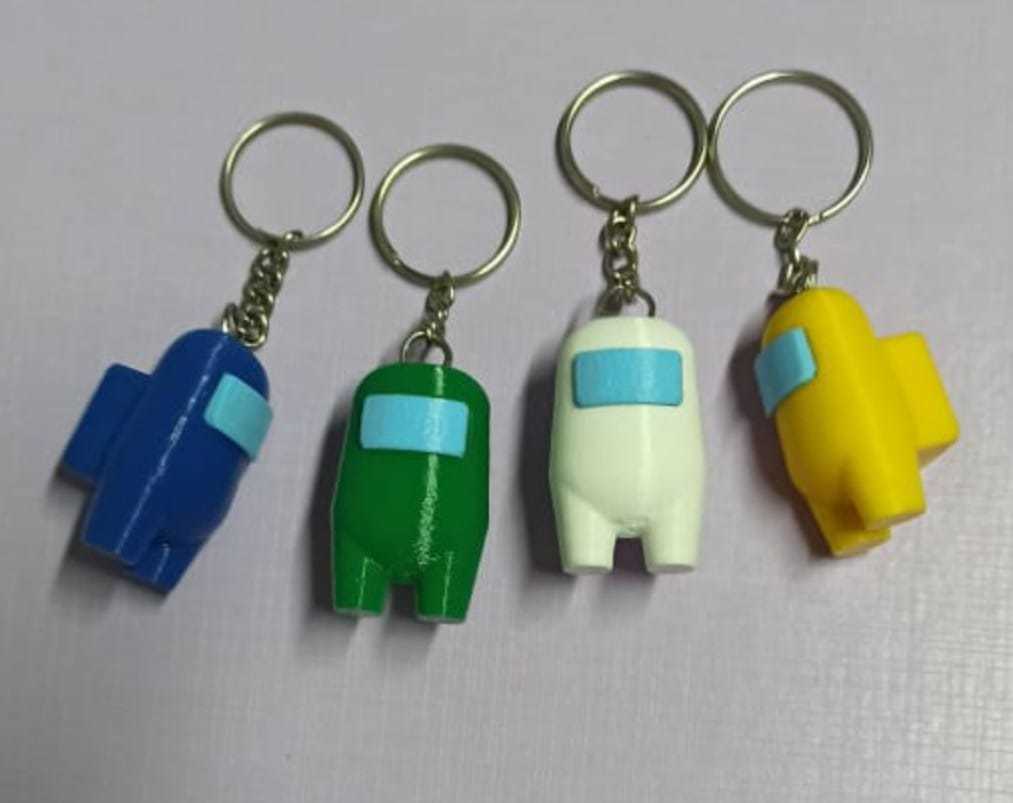 🗝️ among us keychain・Free STL File for ・Cults
