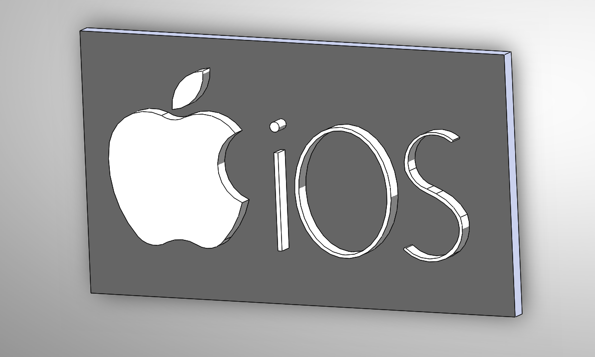 3D file APPLE IOS LOGO 🍎 ・3D printable model to download・Cults
