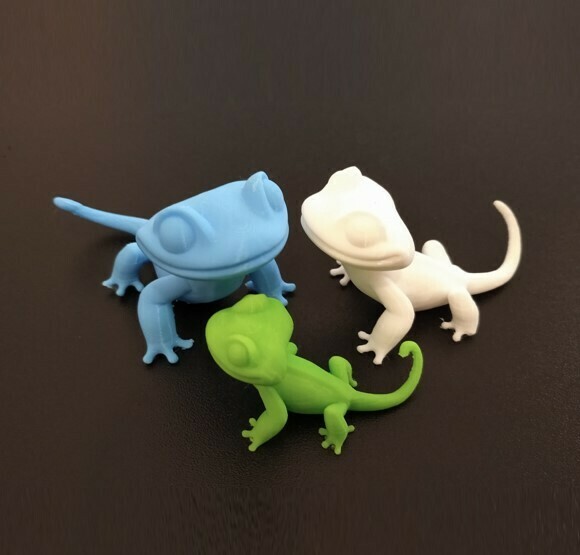 STL file CUTE GECKO GECKO 🦎・3D printer model to download・Cults