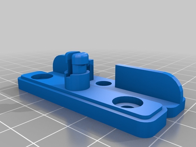 Free STL file Simple window lock with screw holes 🪟 ・3D printing design ...