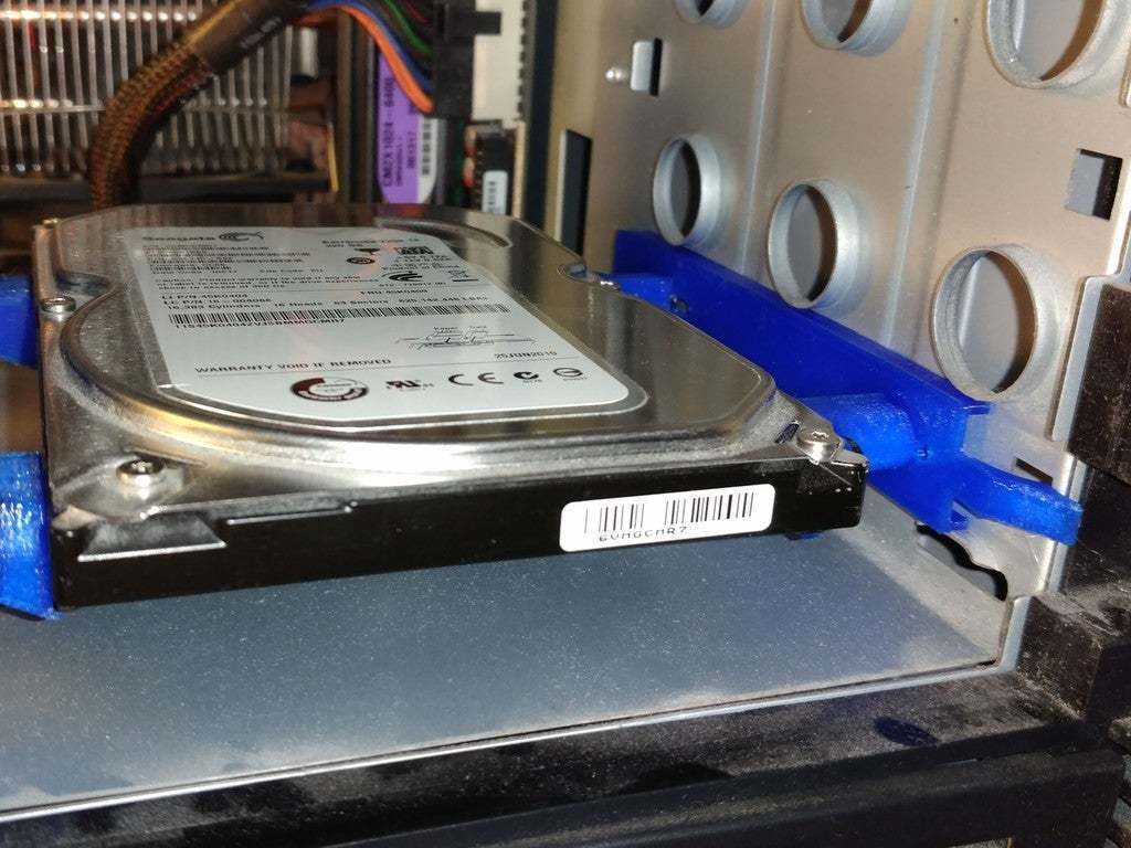 🖥️ 3.5" to 5.25" Bay adapter for hard drives + slider・Free STL File for ...