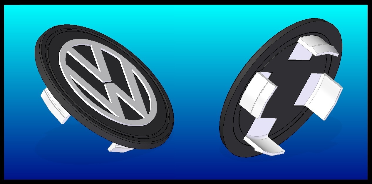 STL file Rim cap 🧢 ・3D print design to download・Cults