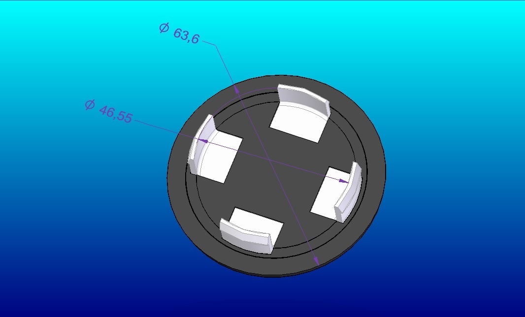 STL file Rim cap 🧢 ・3D print design to download・Cults