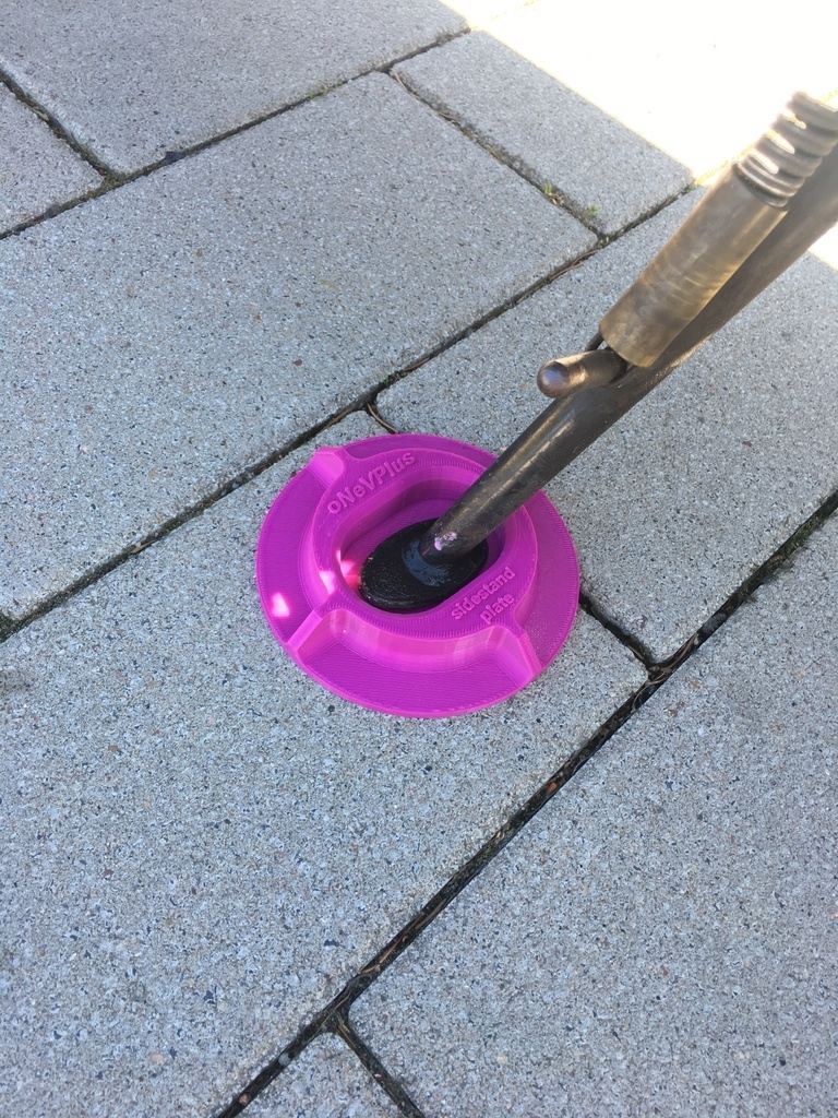 Free STL file Kickstand Plate 🏍️ ・3D printing design to download・Cults