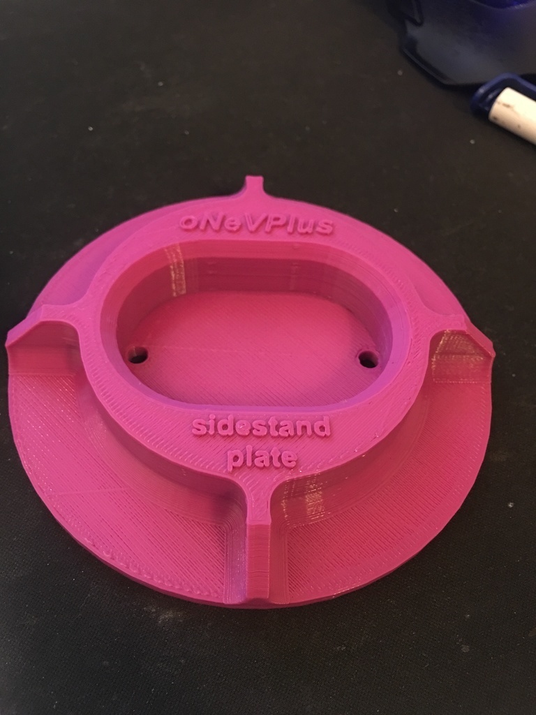 Free STL file Kickstand Plate 🏍️ ・3D printing design to download・Cults