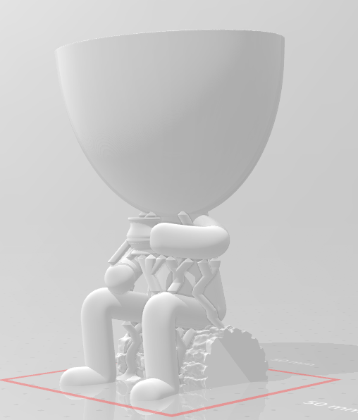 Free STL file Robert Plant with supports 🌿 ・3D printable model to ...