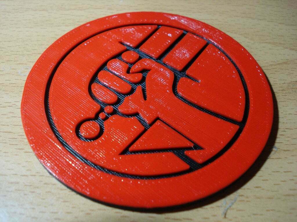 Free STL file Hellboy - BRPD AIPD Logo 🚩 ・Model to download and 3D ...