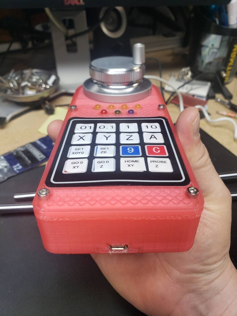 Free 3D file Marlin CNC Pendant v1 🔌 ・3D print model to download・Cults