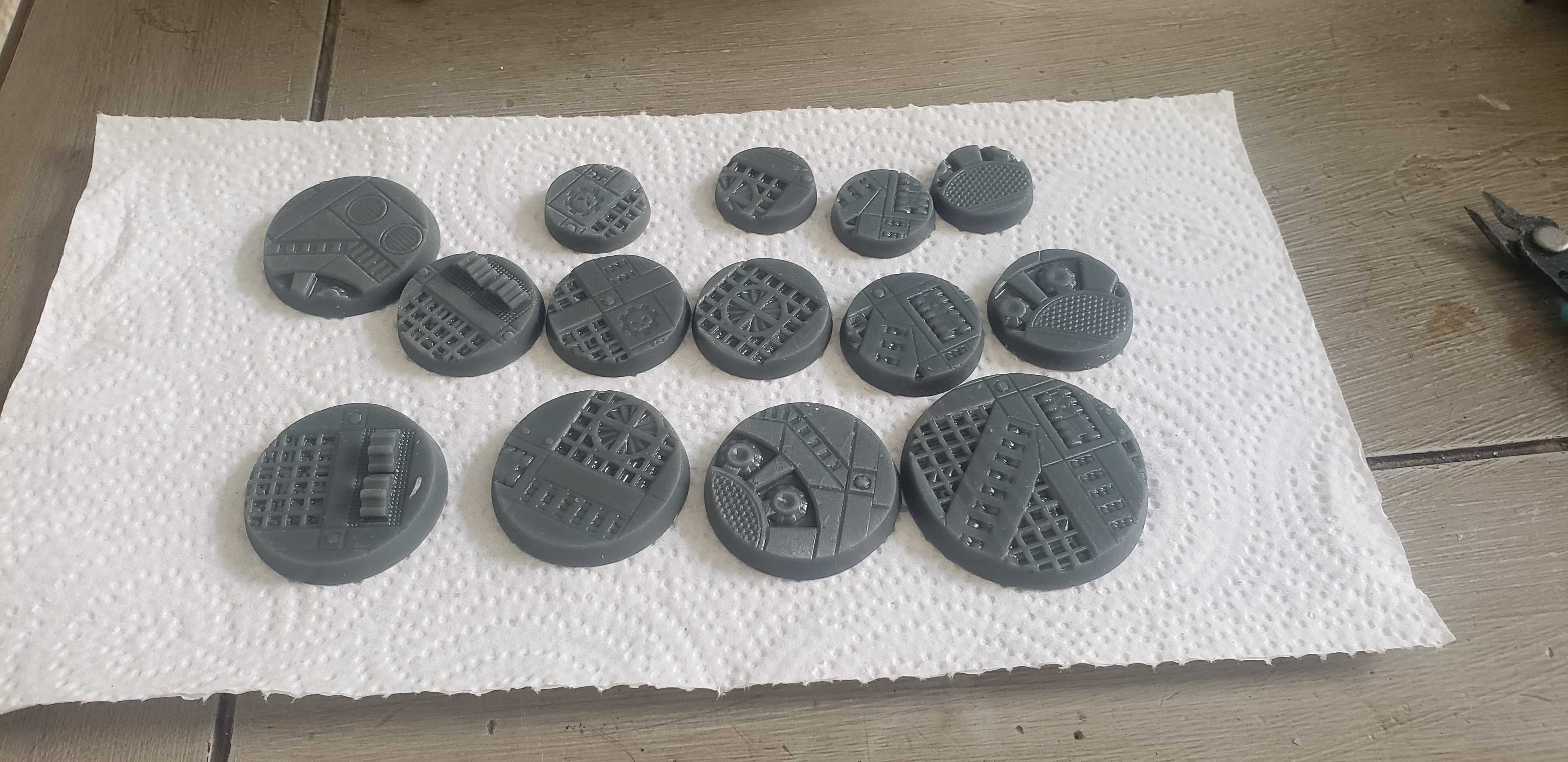 🎲 SCIFI ROUND BASE MEGAPACK・ 3D File for ・Cults