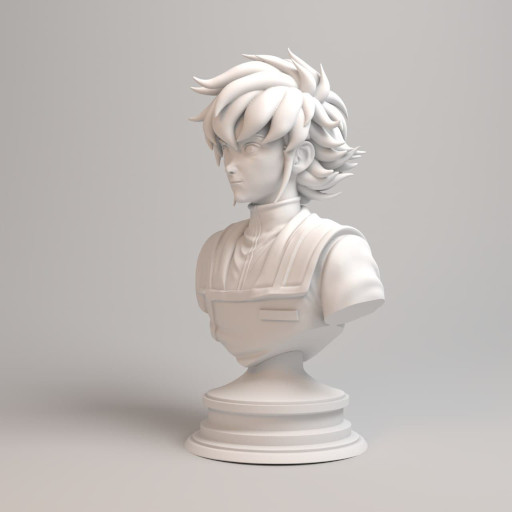 🏹 Rick Hunter/ Robotech・ 3D File for ・Cults