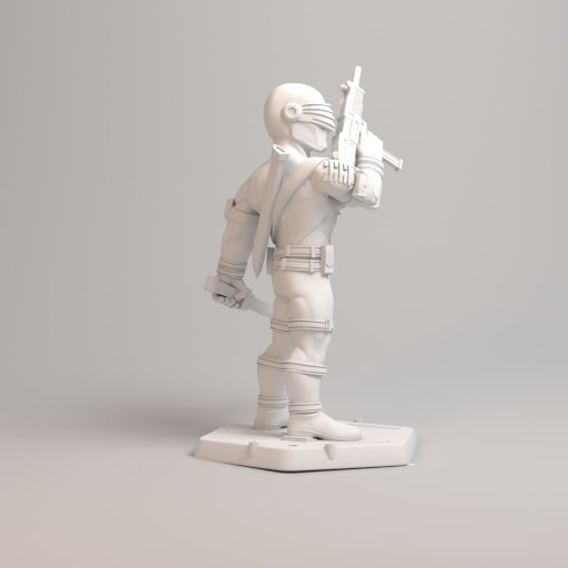 3D file Snake eyes v01 / G.I Joe Madness 🐍 ・Design to download and 3D ...