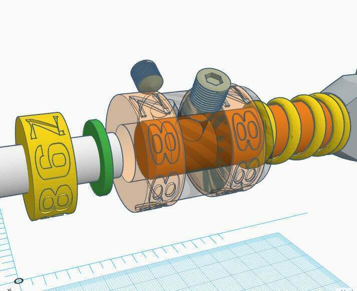 Free STL file CNC drag knife my way 🔪 ・Template to download and 3D ...