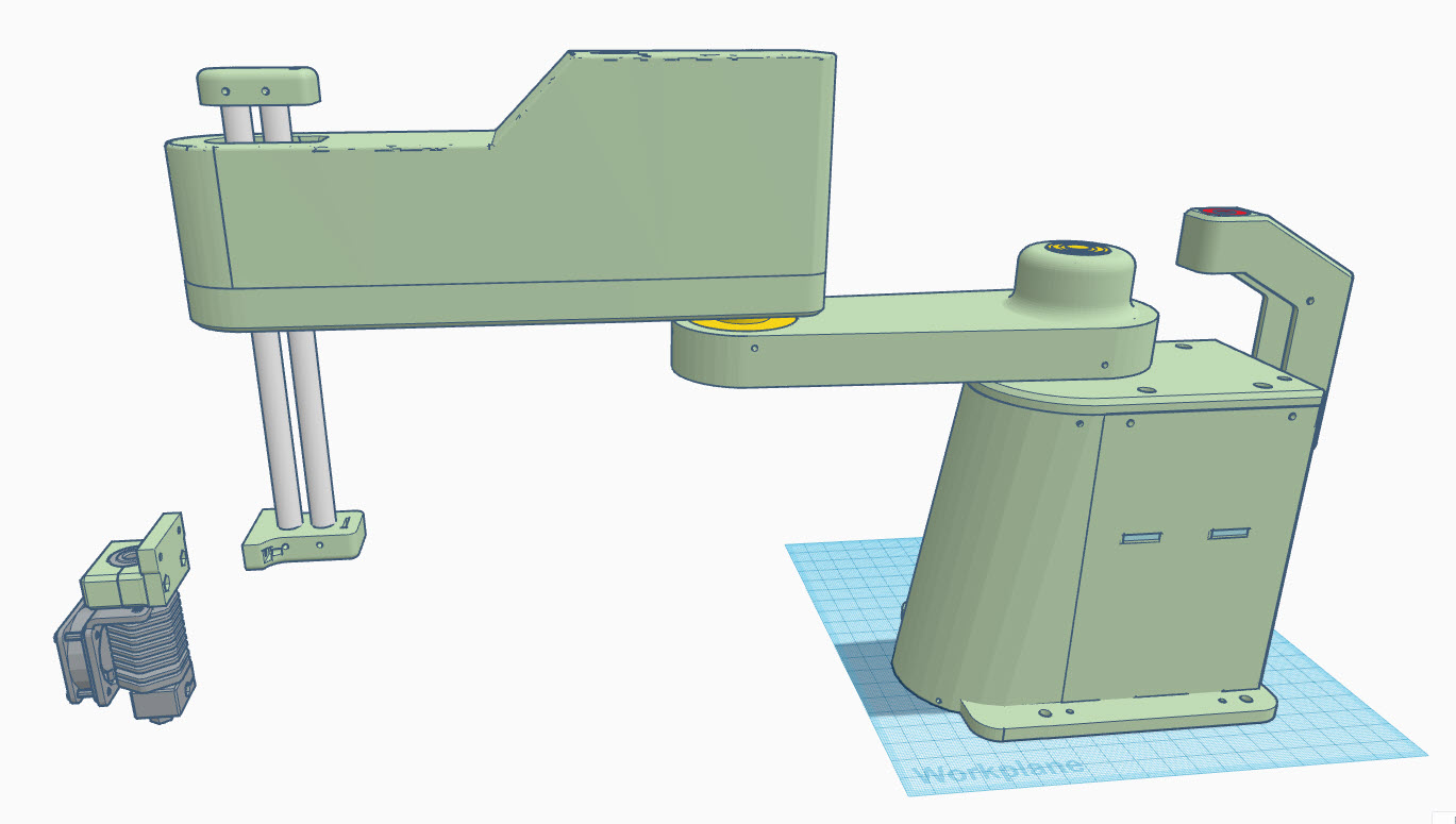 Free STL file Remix of generic SCARA ARM 💪 ・3D printer design to ...