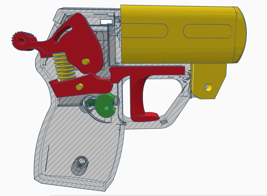 Free STL file FFK mini one-shot gun (PROP) 🔫 ・3D printer design to ...