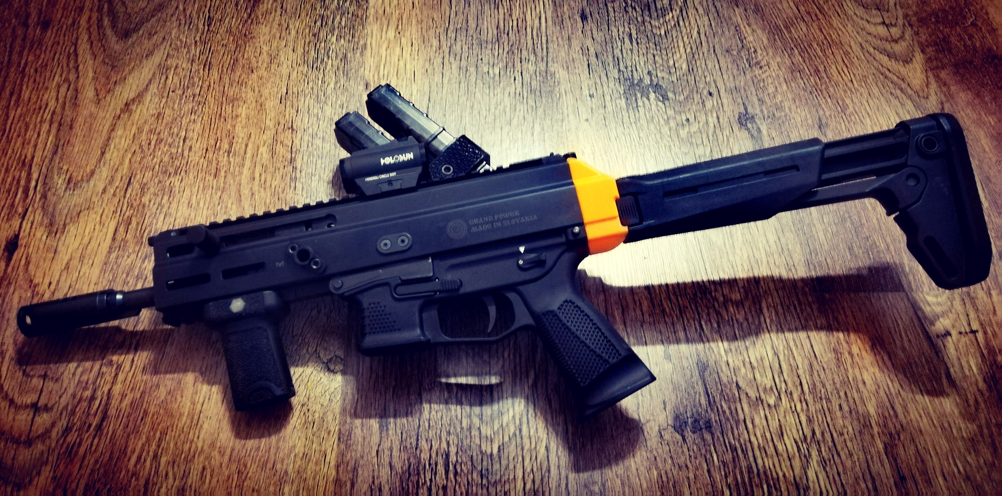 🔫 Stock adapter grand power stribog・ STL File for ・Cults
