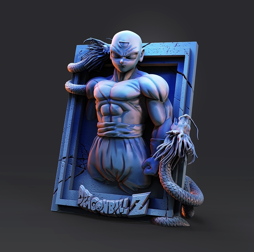 STL file FRAME 27 DRAGON BALL 🖼️ ・3D printable model to download・Cults