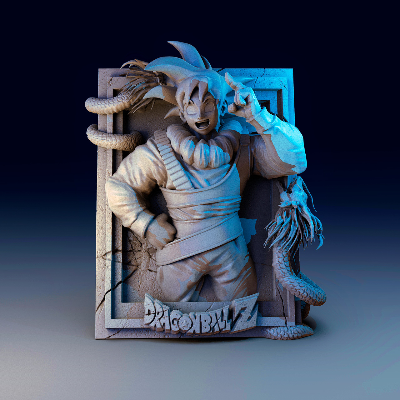 🖼️ FRAME 29 DRAGON BALL・ STL File for ・Cults