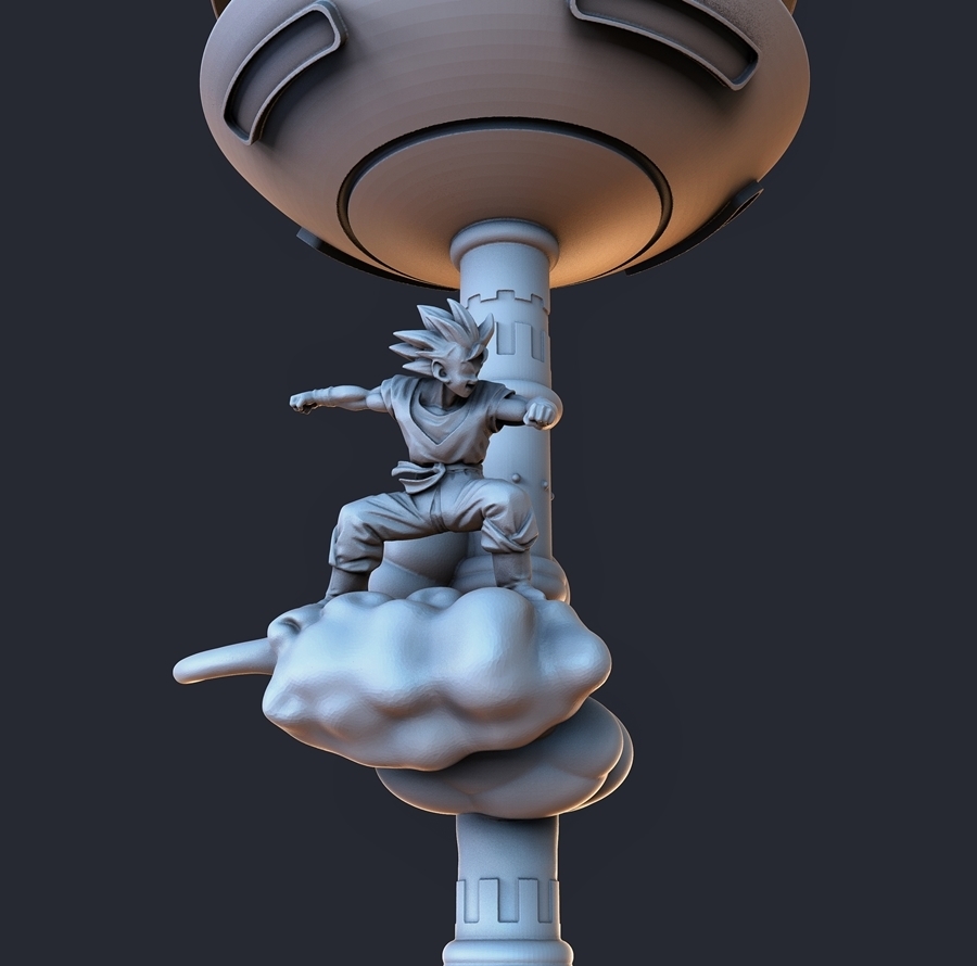 🐉 Dragon Ball Karin Tower・ 3D File for ・Cults