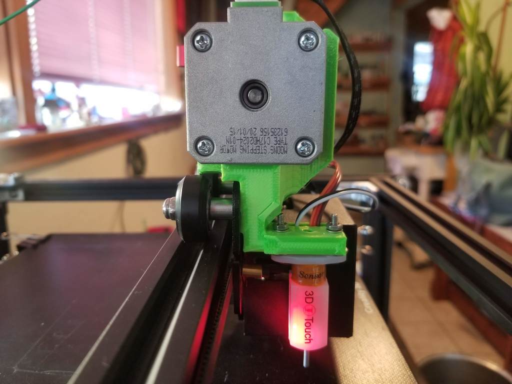 Free 3D file Direct Drive Mount for Creality Ender 5 Pro with BL Touch ...