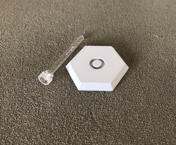 Archivo 3D gratis Base hexagonal - Adaptador Lego 🎲 ・Objeto imprimible ...