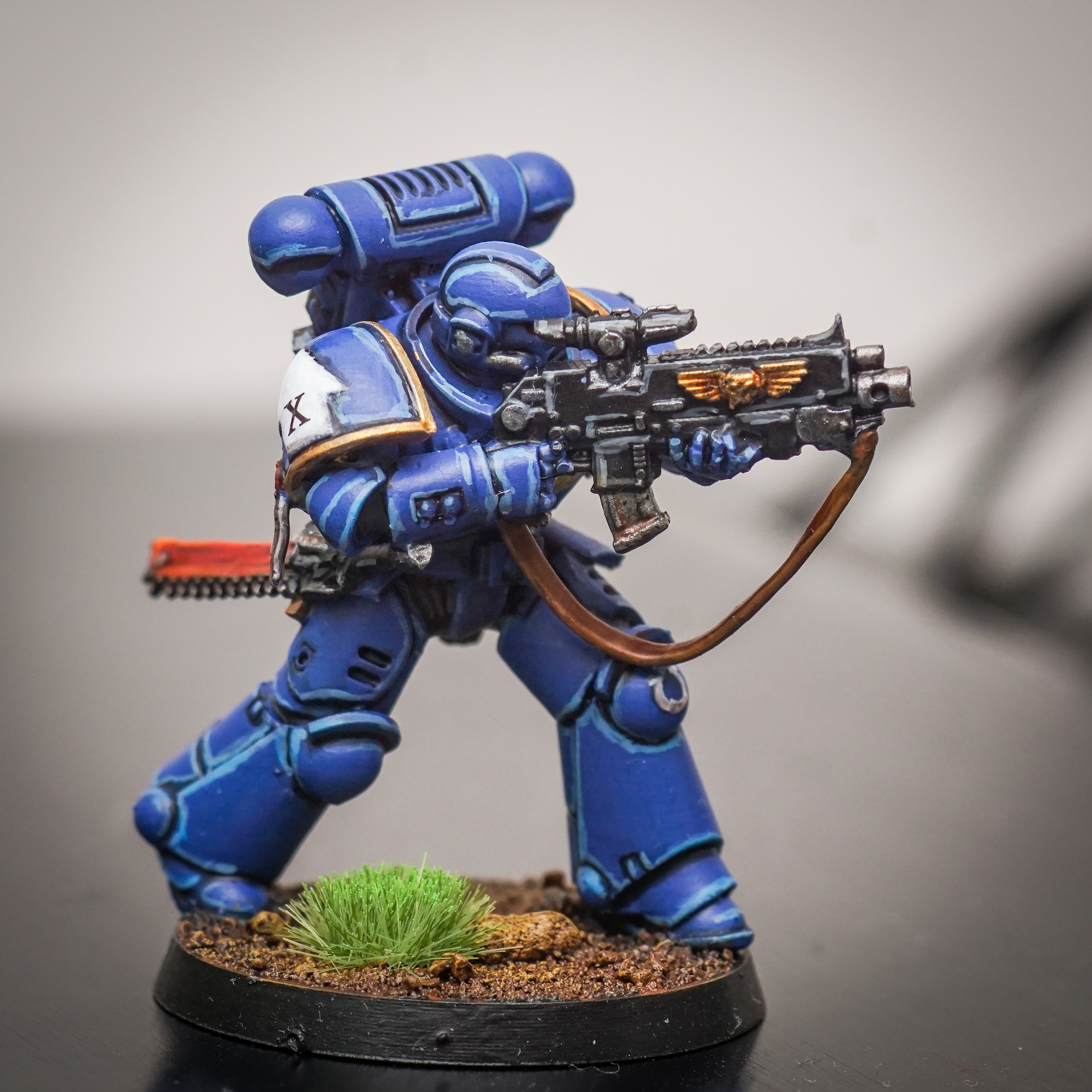 3D printed Primaris Poseable Marine V2 • made with Form 3 Formlabs・Cults