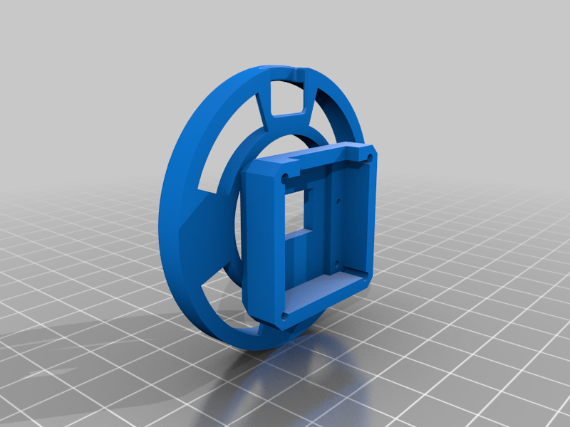 Free STL file Pi Cam case with Adafruit 12 Led ring mount 💍 ・3D printer ...