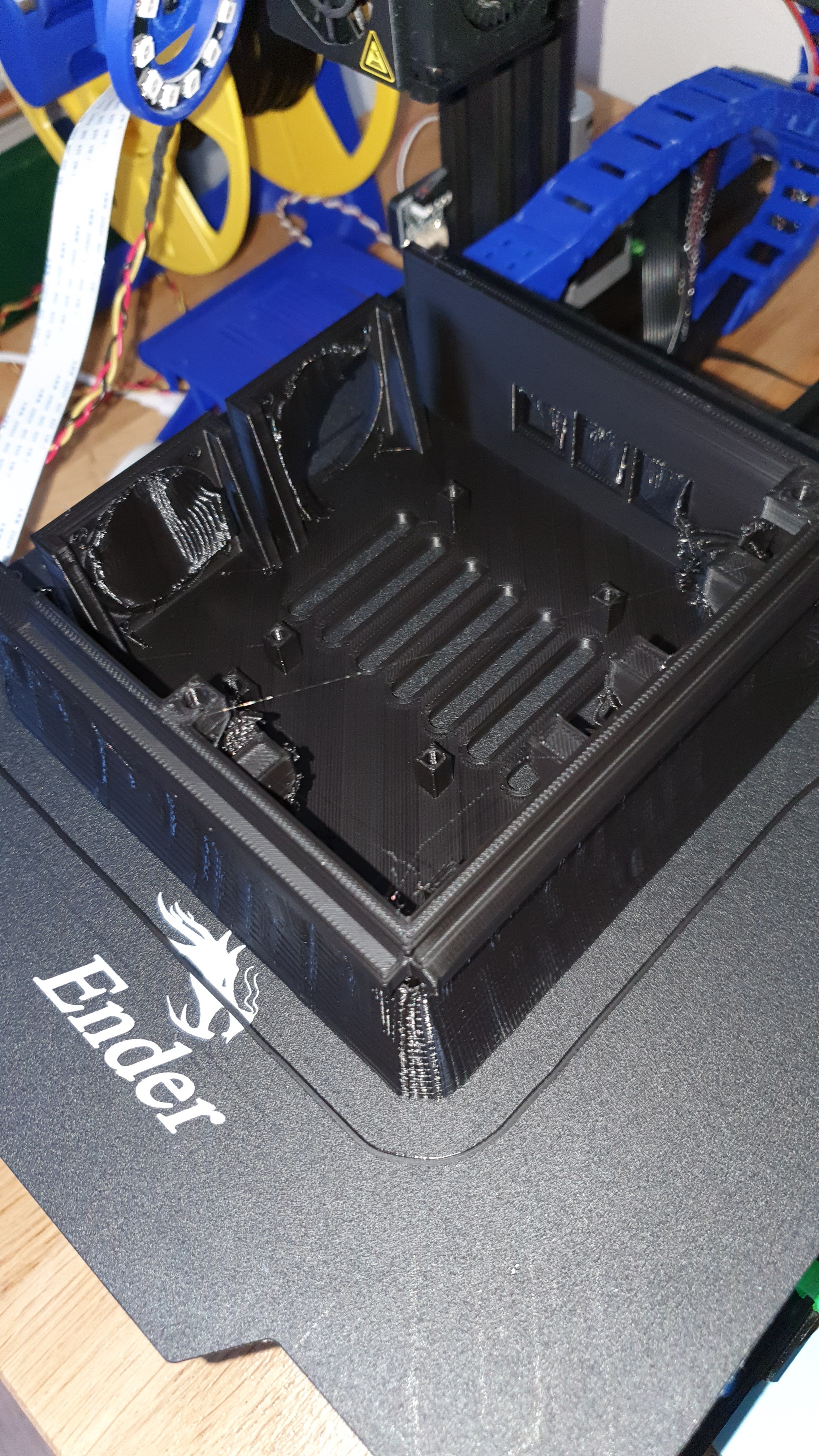 🔧 Ender 3 Pro Case Extended Remix Raspi 4 Dual fan・3D Print・Cults