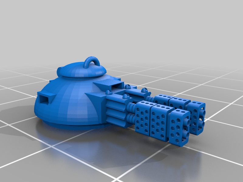 🔫 Energy Gun Turrets for Gaslands cars・Free STL File for 3D printing・Cults