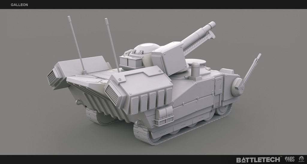 🪖 Galleon Tank 100 & 200 variants (reworked) (6mm)・Free STL File for ・Cults
