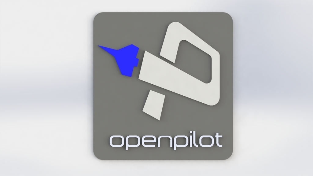 Free 3D file Open Pilot Logo 🧑‍ ️・3D print object to download・Cults
