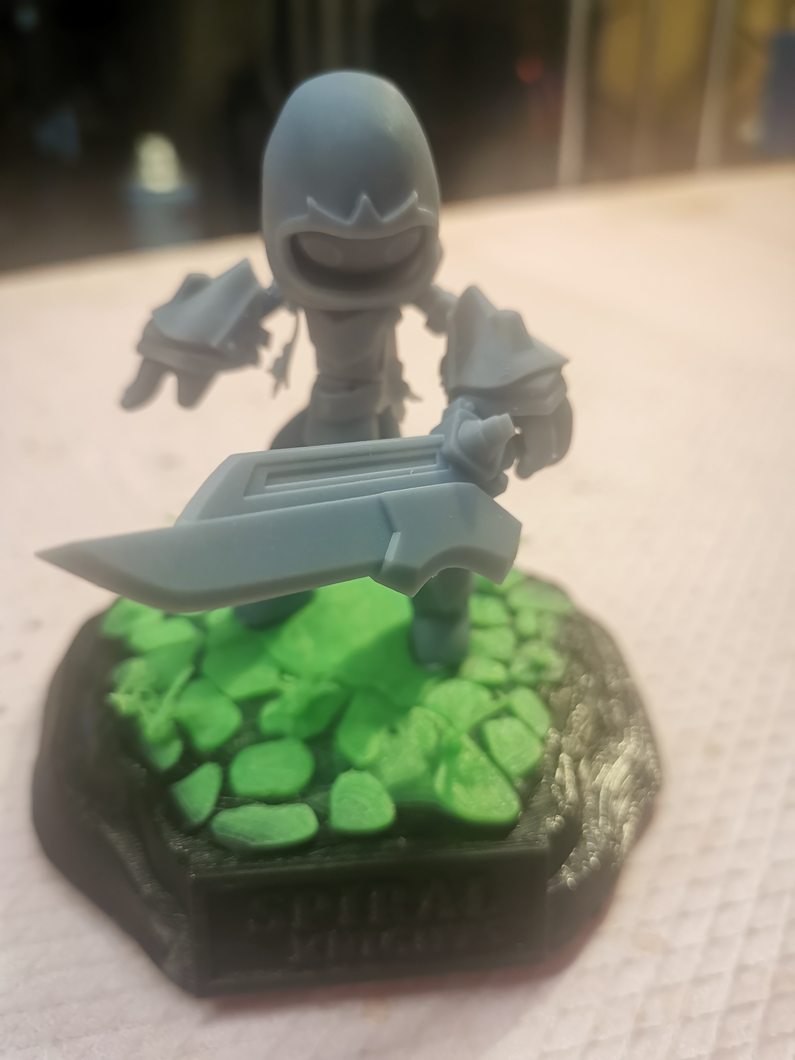 Free 3D file Spiral Knight 👫 ・3D printing template to download・Cults