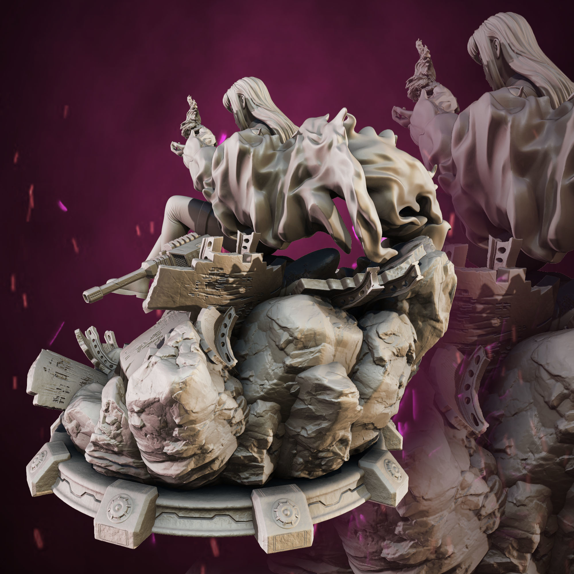 🫦 Starfire - TeenTitans・ 3D File for 3D printing・Cults