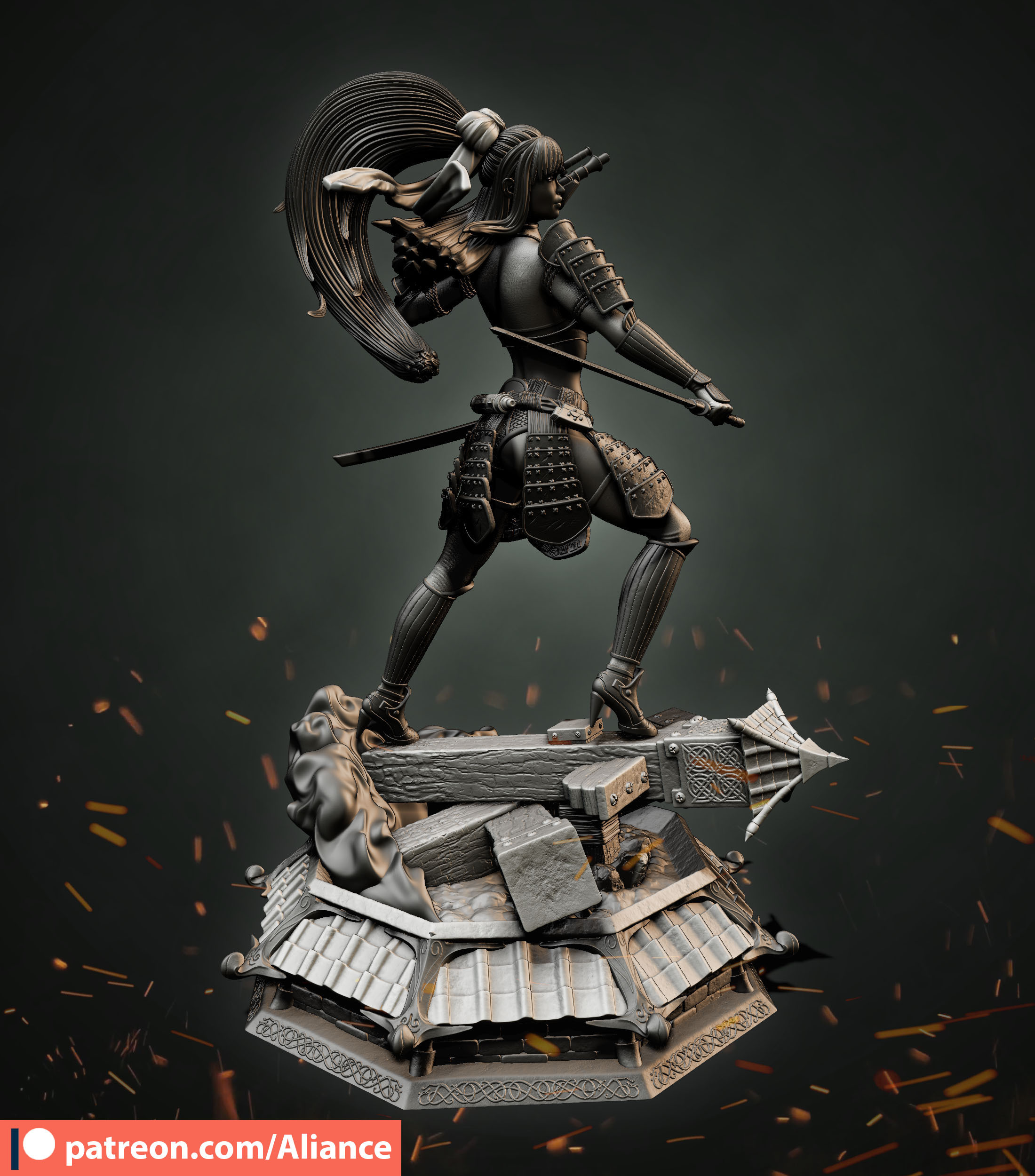 🫡 Stormtrooper Samurai 2 in 1・ 3D File for 3D printing・Cults