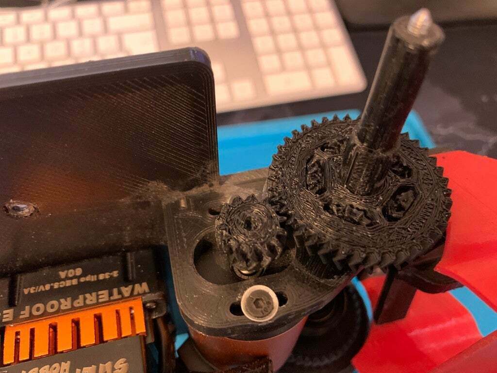 Free STL file Open RC F1 Rear Rim for Herringbone Differential 🎠 ・3D ...