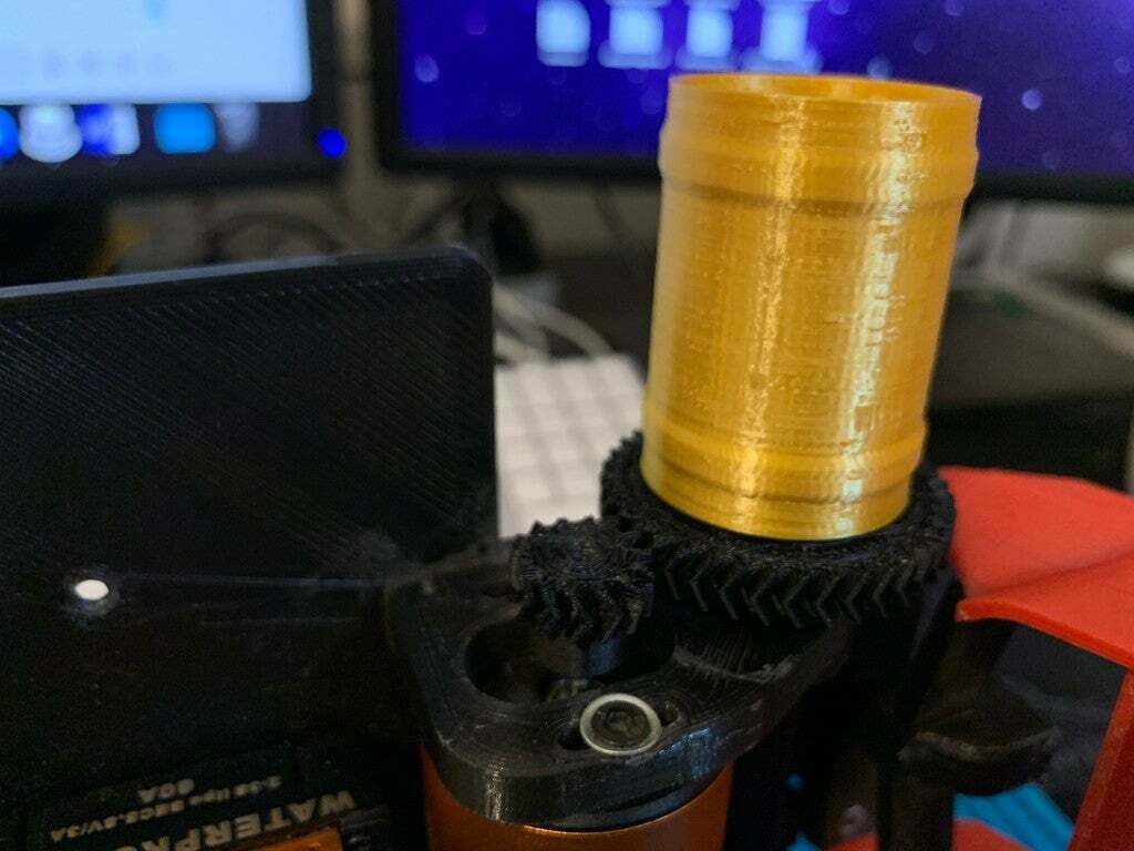 Free STL file Open RC F1 Rear Rim for Herringbone Differential 🎠 ・3D ...