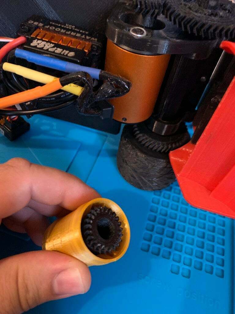 Free STL file Open RC F1 Rear Rim for Herringbone Differential 🎠 ・3D ...