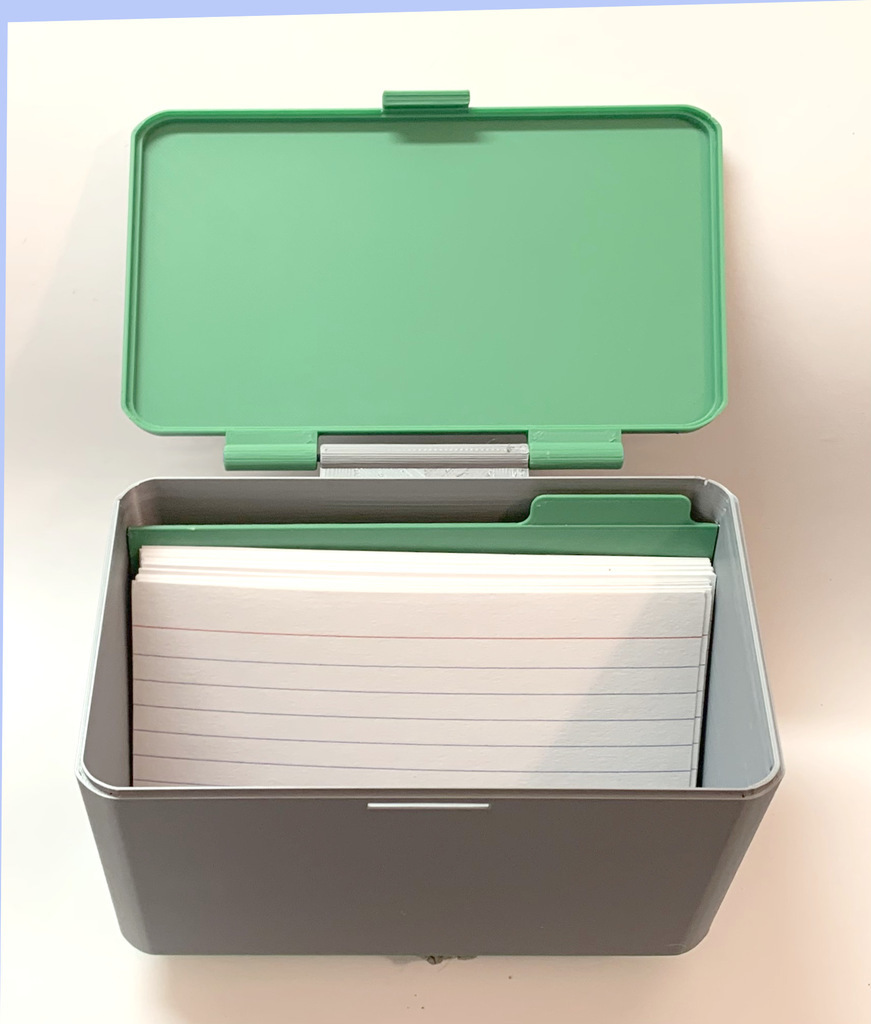 📁 UFS-133 Potions 3X5 Index Card File Box Harry Potter・Free STL File ...