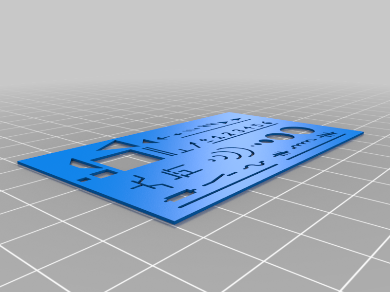 ⚡ UFS-156 More Electrical Diagrams Stencil or Template・Free 3D File for ...