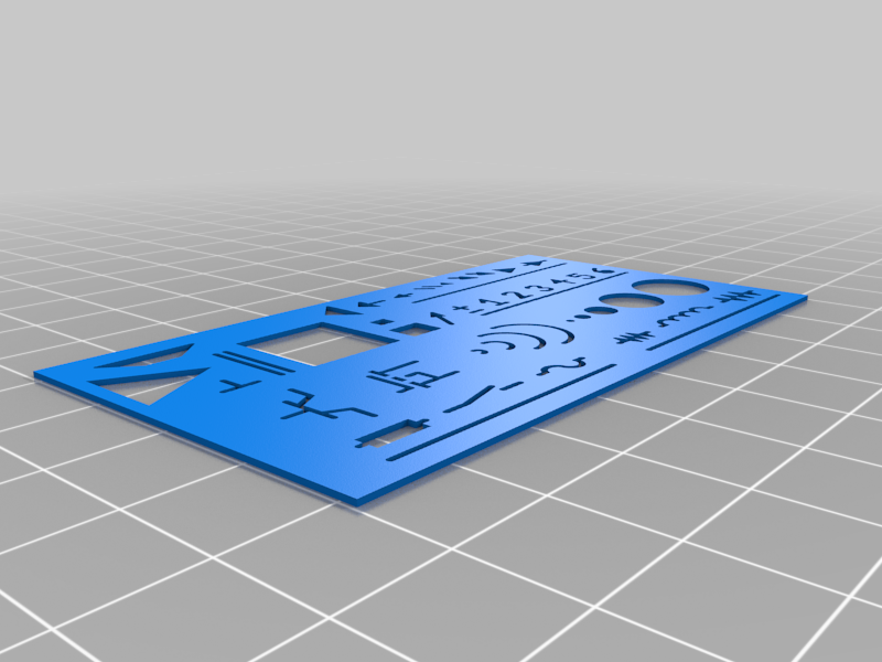 ⚡ UFS-156 More Electrical Diagrams Stencil or Template・Free 3D File for ...