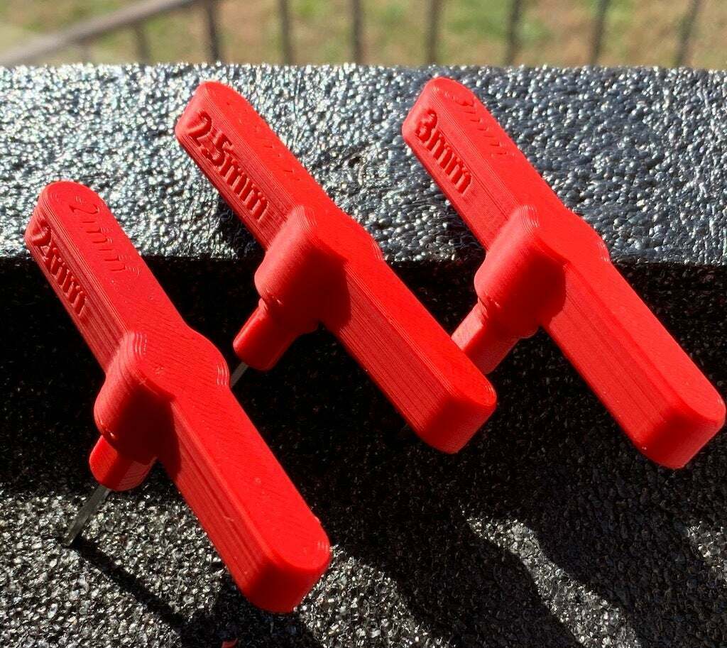 🔑 UFS-094 T-Handles Hex Allen Key Wrench・Free STL File for ・Cults