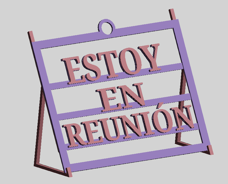 👽 Poster - I'm in Reunion・Archivo STL para ・Cults