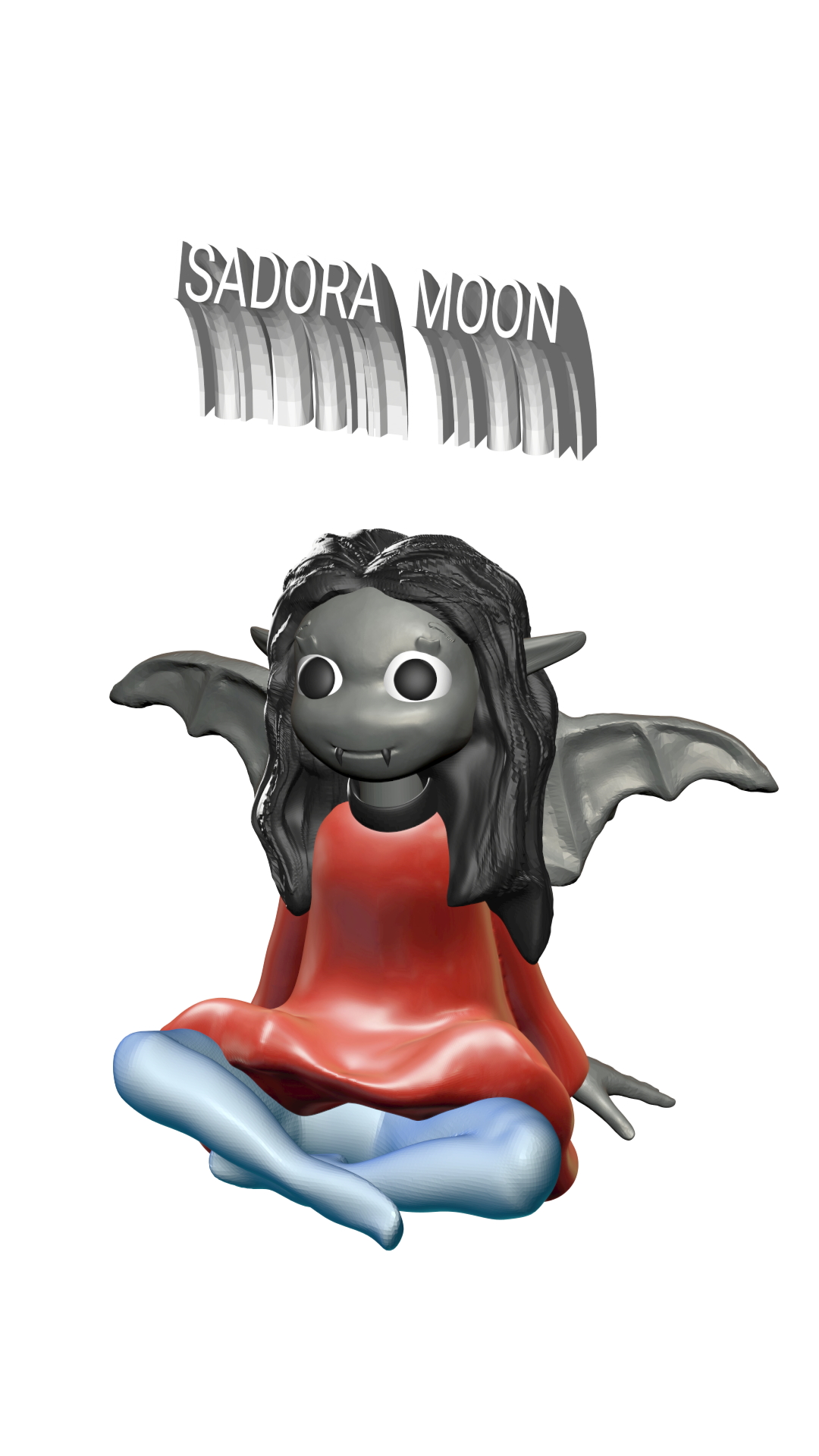 OBJ file Isadora moon 🌙・3D print model to download・Cults